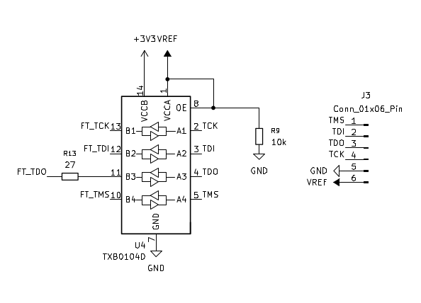 Internal USB header JTAG cable with an FT232H | controlpaths.com
