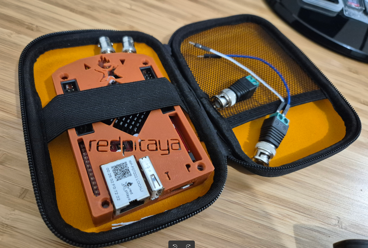 Red Pitaya STEMlab 125-14 PRO Gen 2: Analysis of an audio signal ...